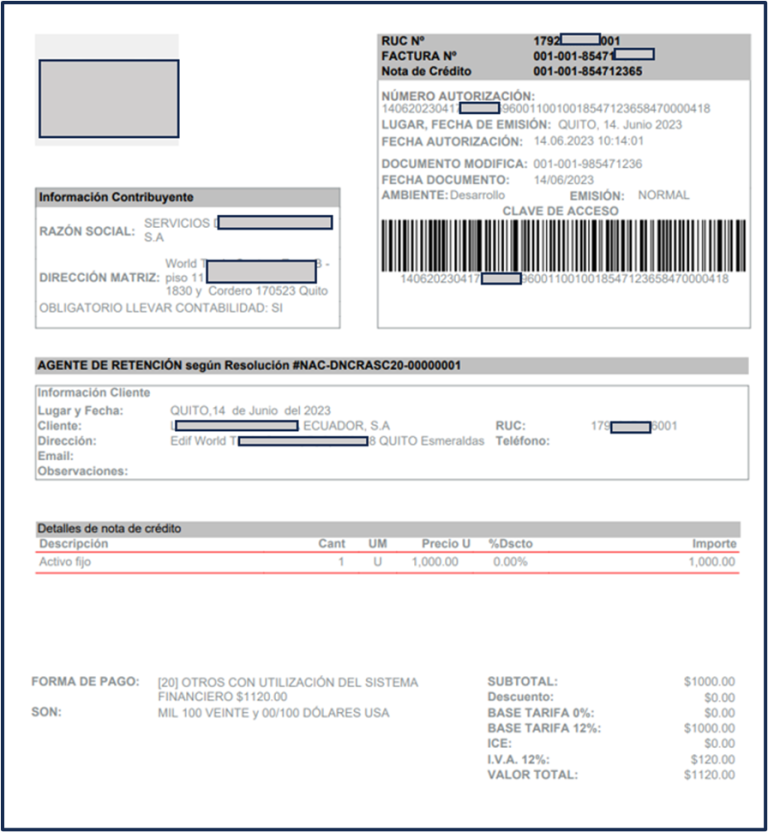 Solución de Factura electrónica Ecuador - Sothis